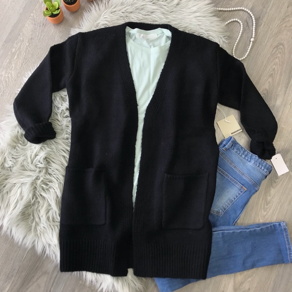 Jackets & Coats | Long Sleeve Open Front Tunic Sweater Cardigan | Poshmark